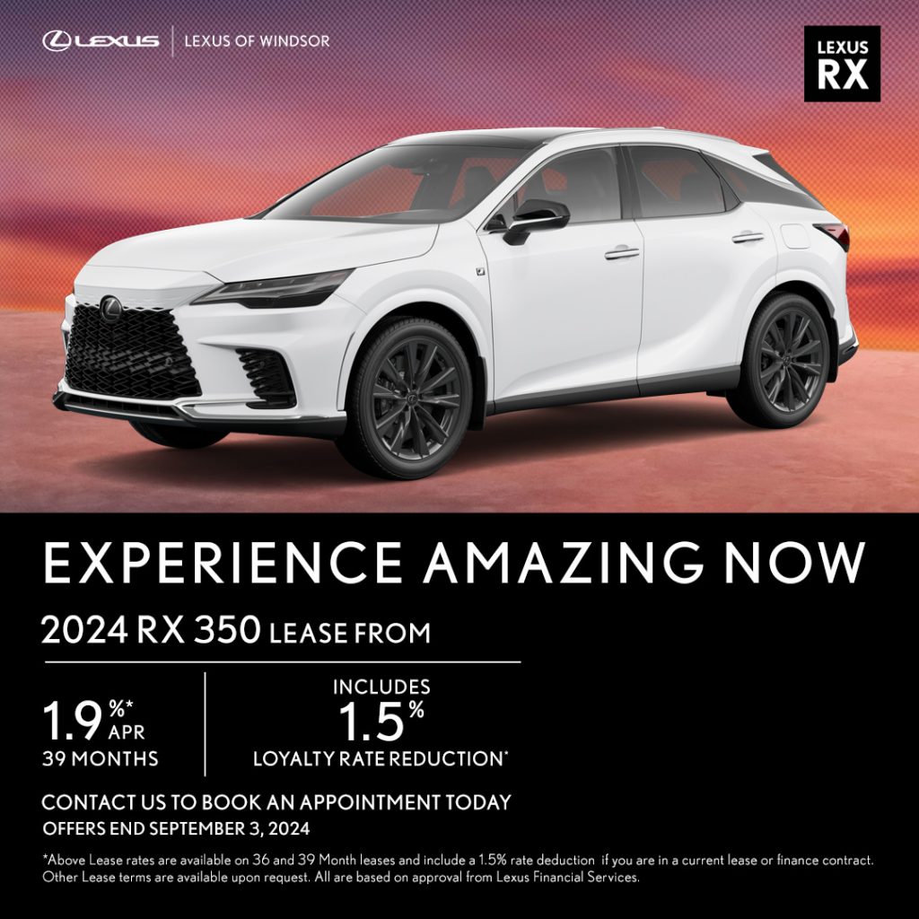 New Vehicle Specials - Lexus of Windsor