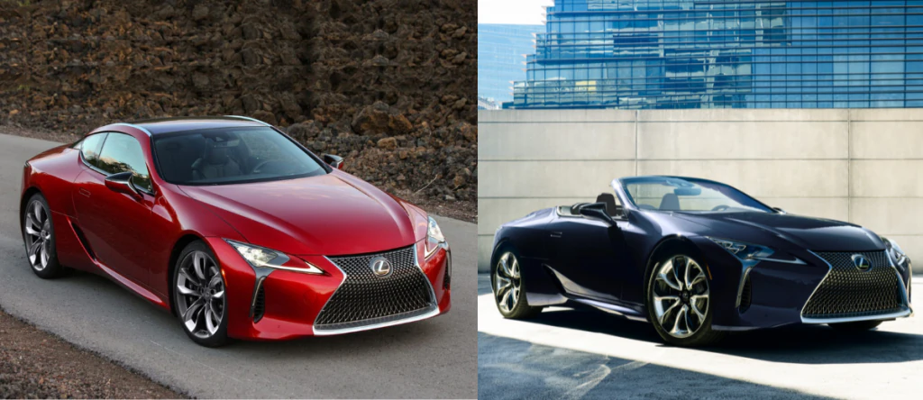 2024 Lexus LC vs. 2023 Lexus LC