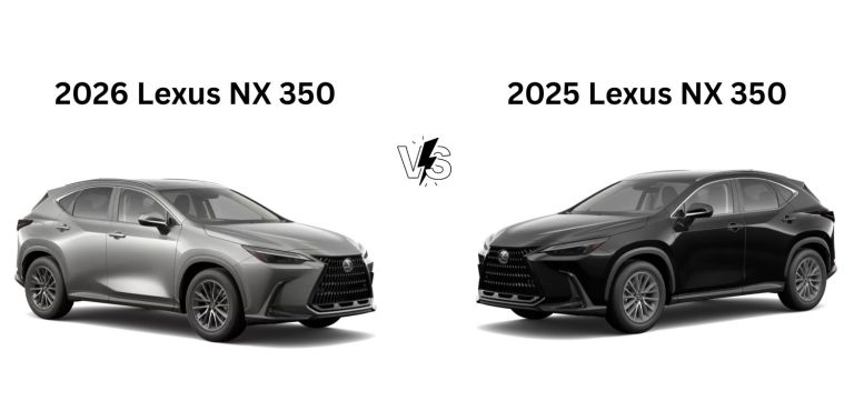Compare 2026 Lexus NX 350 Vs 2025 Lexus NX 350 - Lexus of Windsor