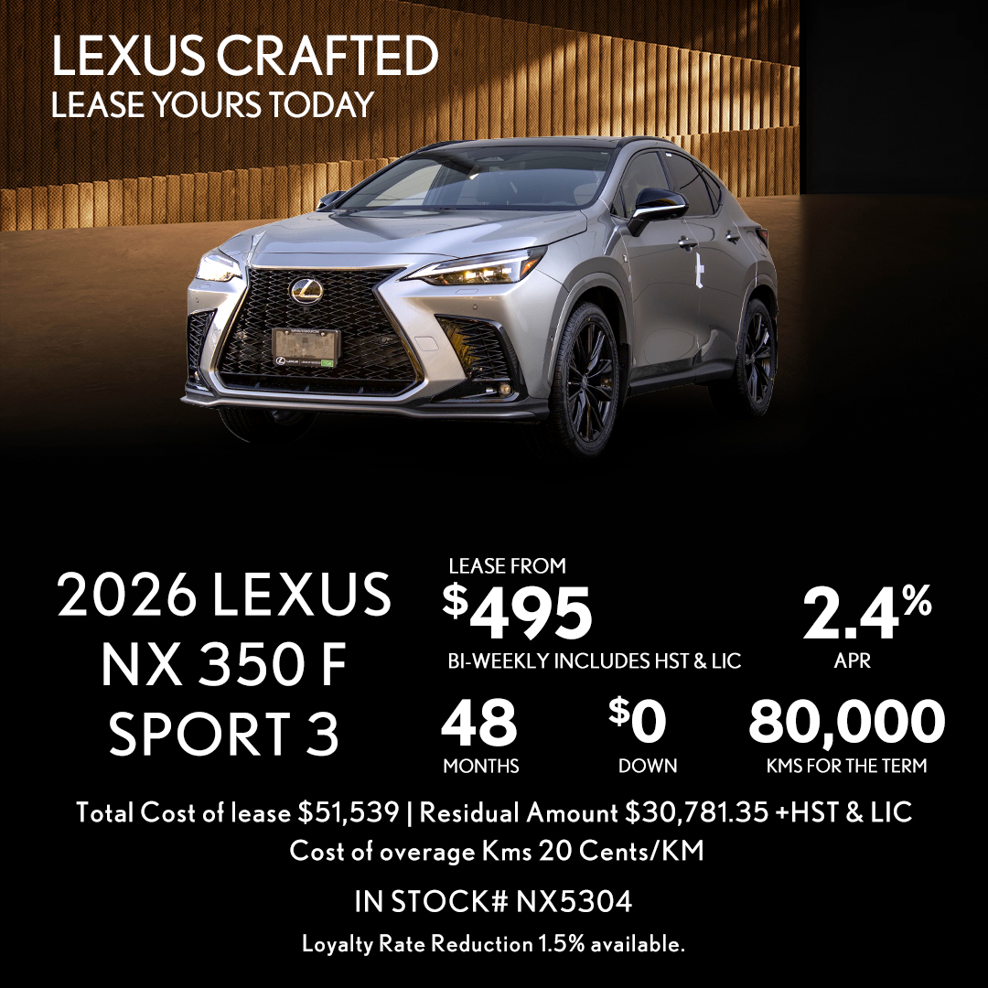 Best Car Lease Deals in Canada | Audi, Lexus, Ford & More